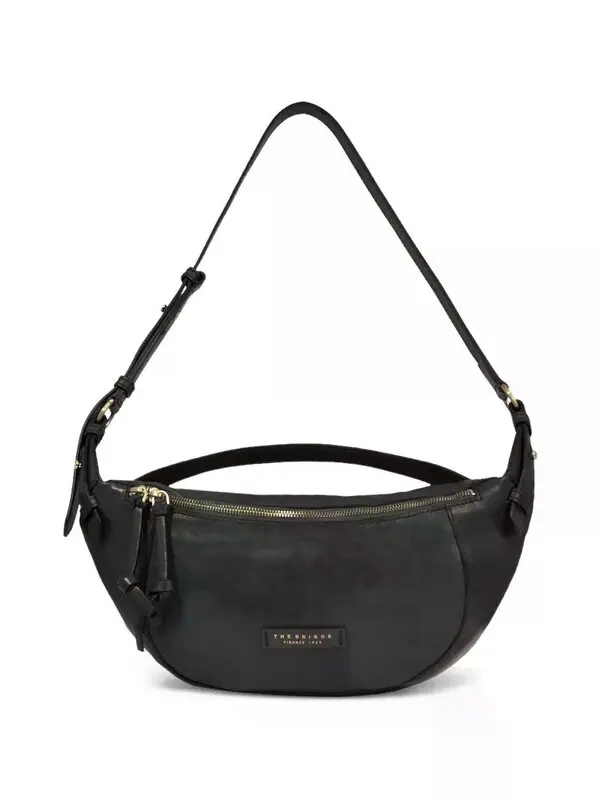 THE BRIDGE Unica Leather Belt Bag - Black