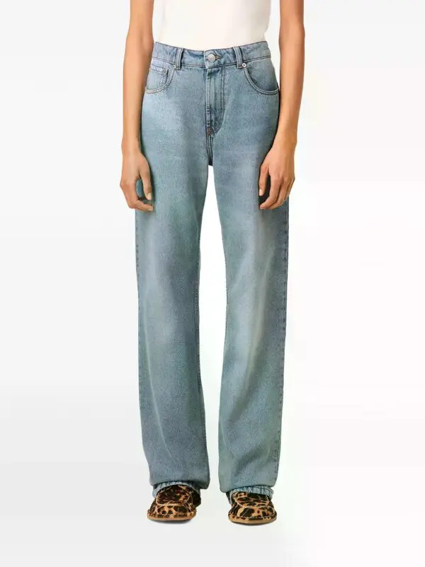 AMI Paris Large Fit Cotton Jeans