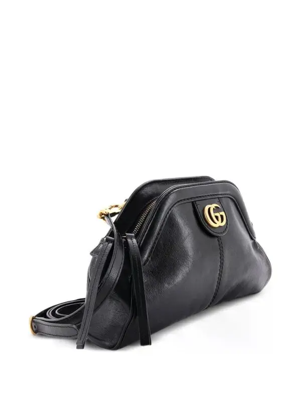 Gucci Leather Small Crossbody Bag - Black