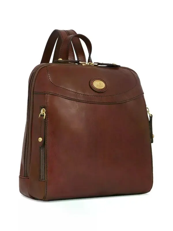 THE BRIDGE Leather Zip-fastening Backpack