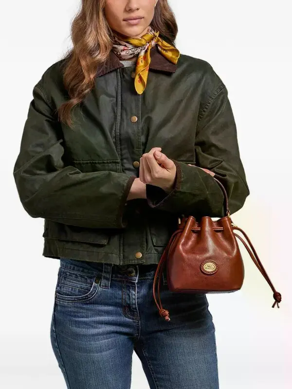 THE BRIDGE Leather Bucket Bag