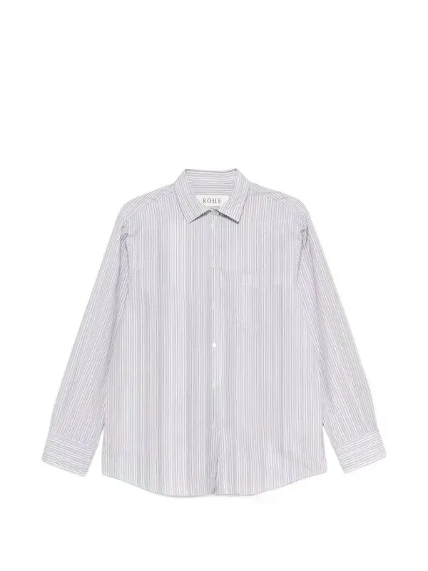 RÓHE Striped Cotton Shirt