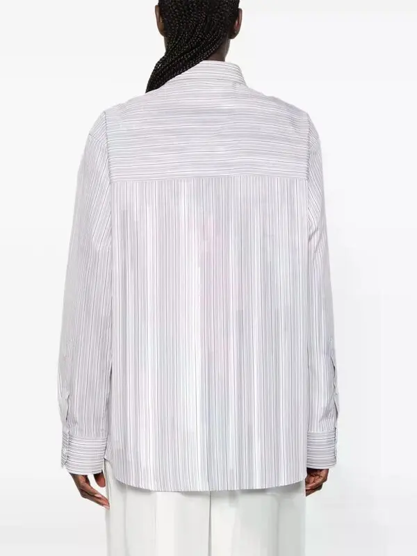 RÓHE Striped Cotton Shirt