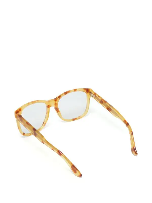 Gucci Square Frame Eyeglasses - Brown