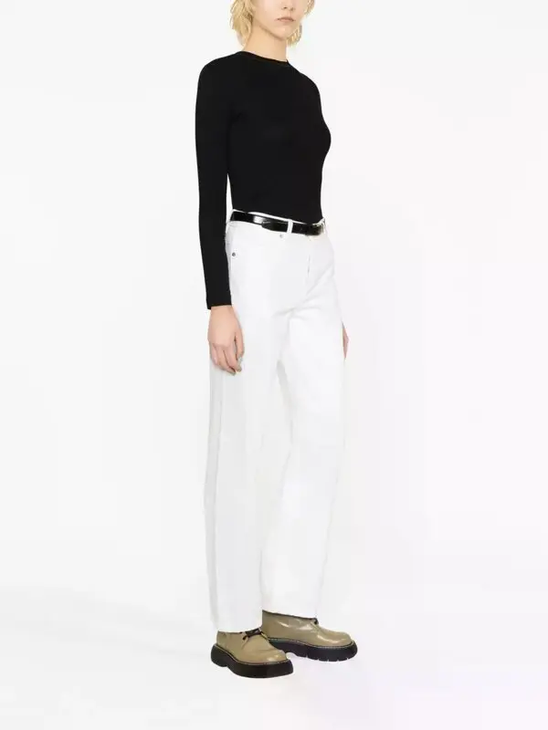 Brunello Cucinelli Monili Bead-embellished Crewneck Top