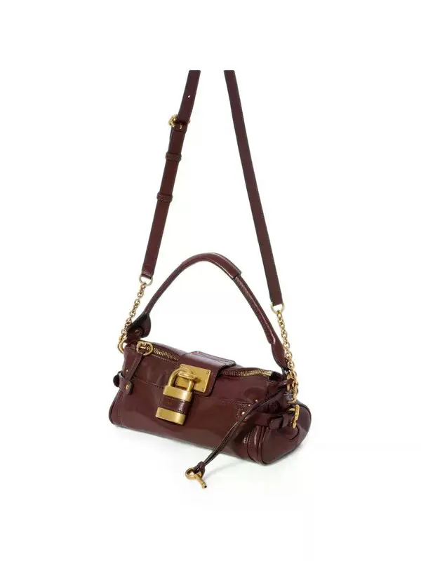 Chloé Paddington Leather Shoulder Bag - Brown