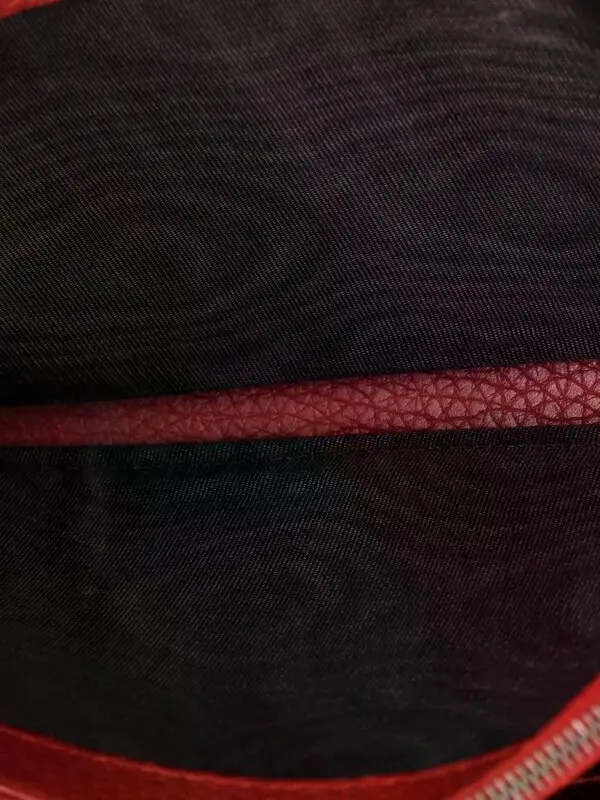 Gucci Gg Marmont Chain Wallet Leather Mini Clutch Bag - Red