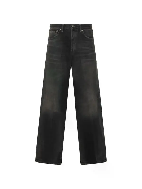 HAIKURE Bethany Faded Wide-leg Jeans