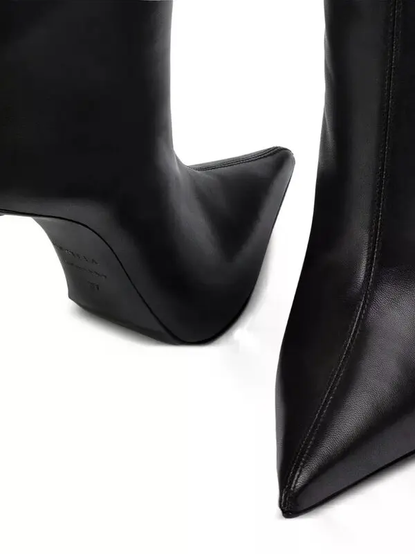 LE SILLA Amelia Leather Knee-high Stiletto Boots