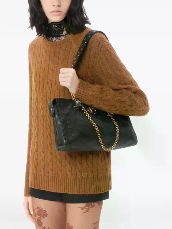 Valentino Garavani Cashmere Cable Knit Sweater