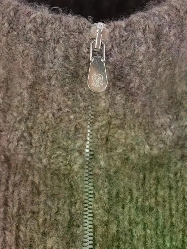 Brunello Cucinelli Ribbed Knit Zip-up Cardigan
