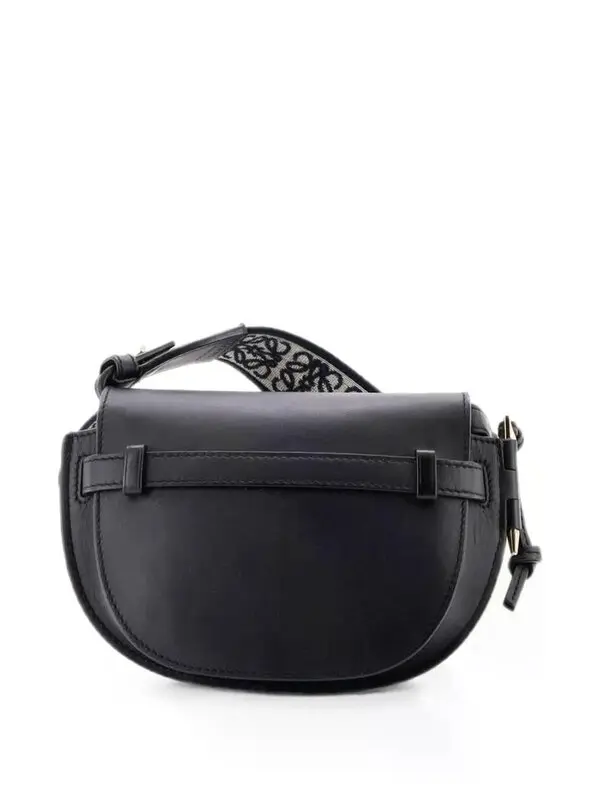 Loewe Gate Dual Leather Mini Bag - Black