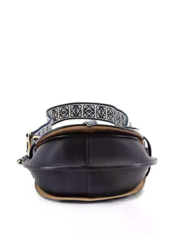 Loewe Gate Dual Leather Mini Bag - Black