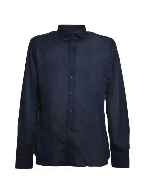 BORRIELLO NAPOLI Long-sleeve Shirt - Blue