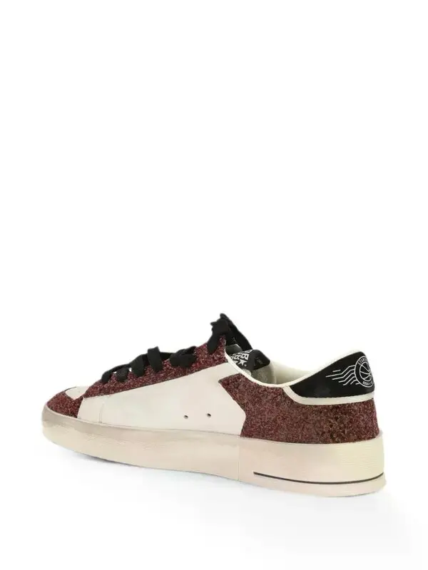 GOLDEN GOOSE Stardan Glitter-embellished Sneakers