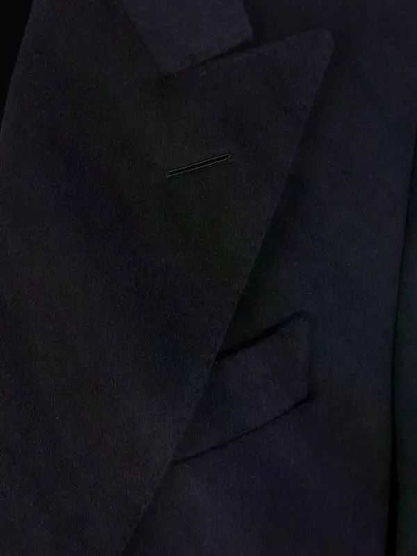 Caruso Peak-lapel Double-breasted Coat