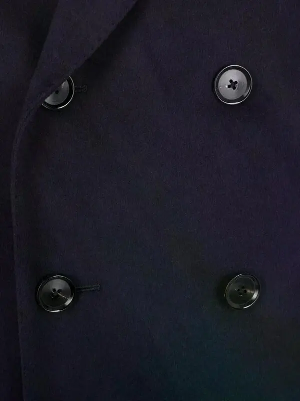 Caruso Peak-lapel Double-breasted Coat