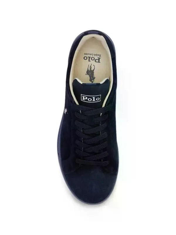Polo Ralph Lauren Logo-embroidered Suede Sneakers