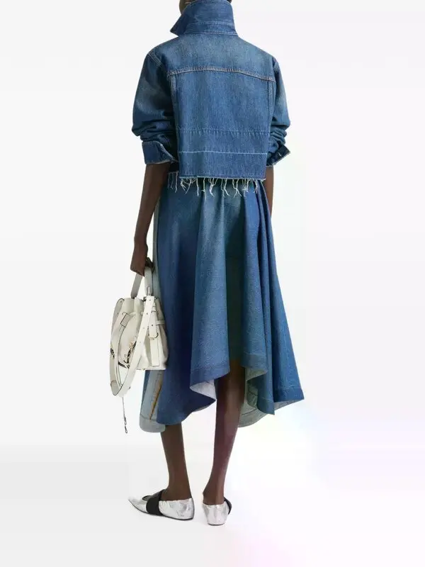 Givenchy Raw-edge Denim Shirt