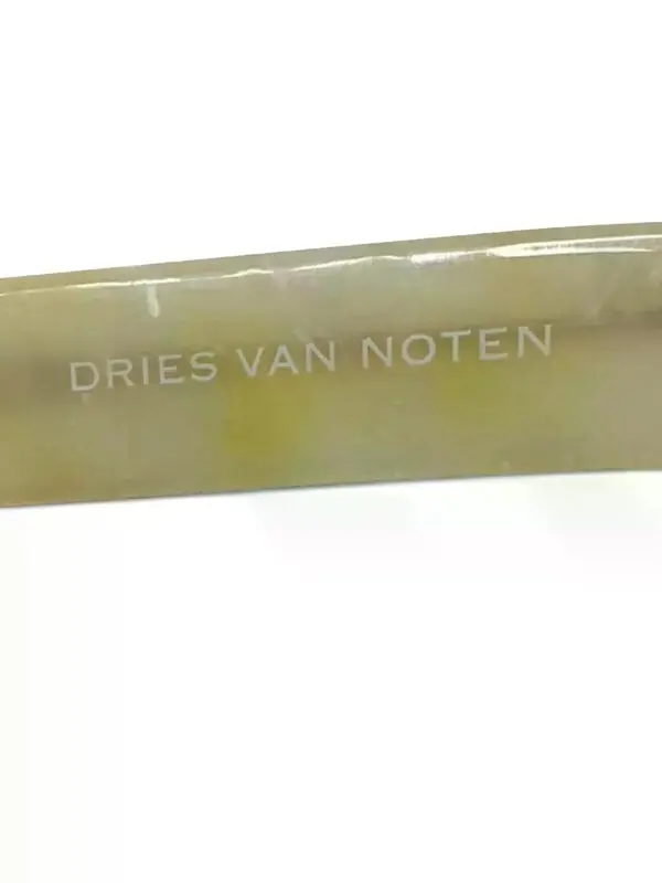 Linda Farrow Dries Van Noten Square Frame Sunglasses
