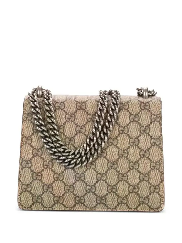 Gucci Mini Dionysus Gg Canvas Shoulder Bag - Neutrals