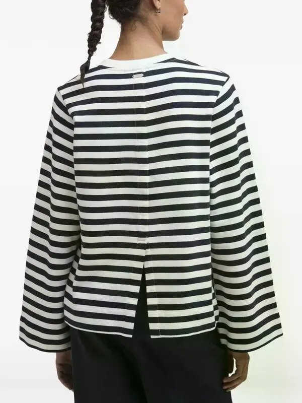 Barbour Layla Striped Crewneck Sweatshirt