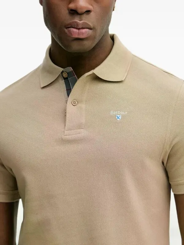Barbour Logo-embroidered Polo Shirt