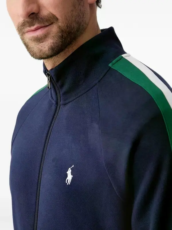 Polo Ralph Lauren Zip-up Sweatshirt With Embroidered Logo