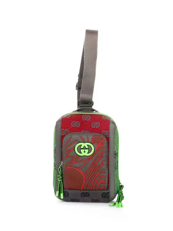 Gucci Gg Pattern Backpack