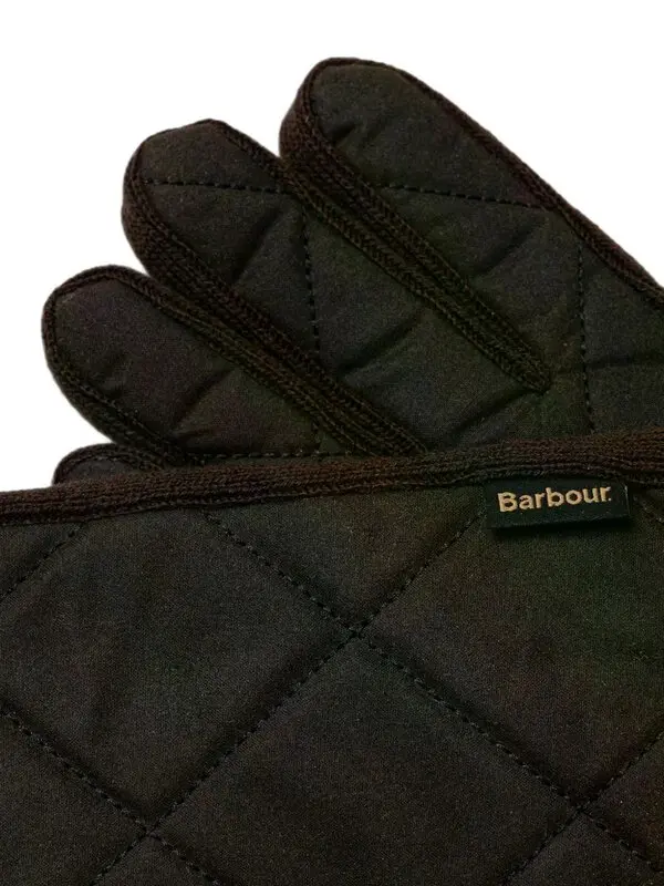 Barbour Quilted Leather-panel Gloves
