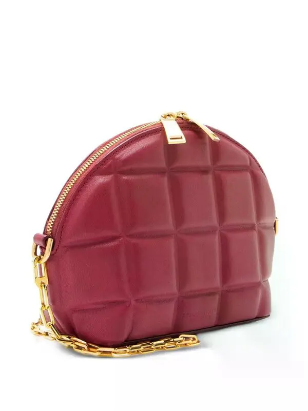 Bottega Veneta Mini Half Moon Cross Body Bag - Pink