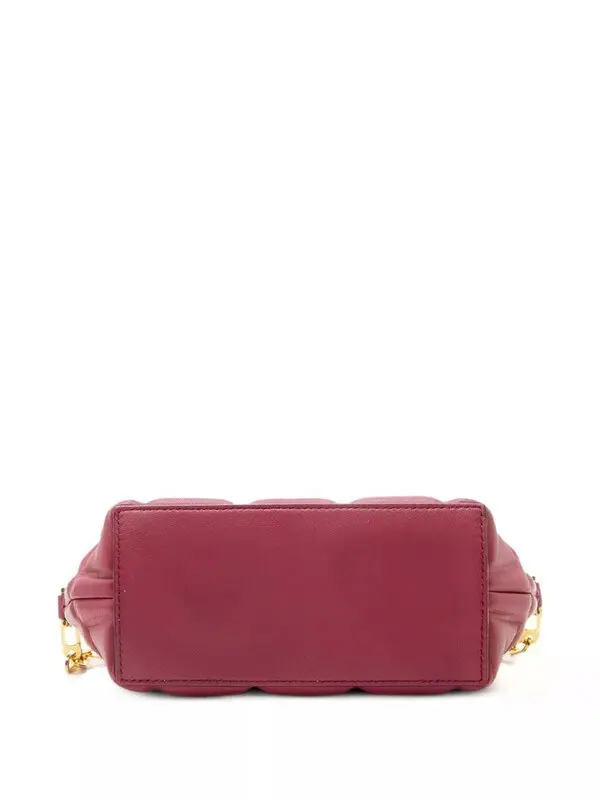 Bottega Veneta Mini Half Moon Cross Body Bag - Pink