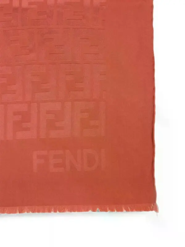 Fendi Frayed Scarf