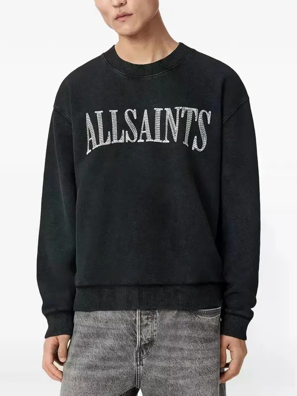 ALLSAINTS Dash Logo-embroidered Sweatshirt