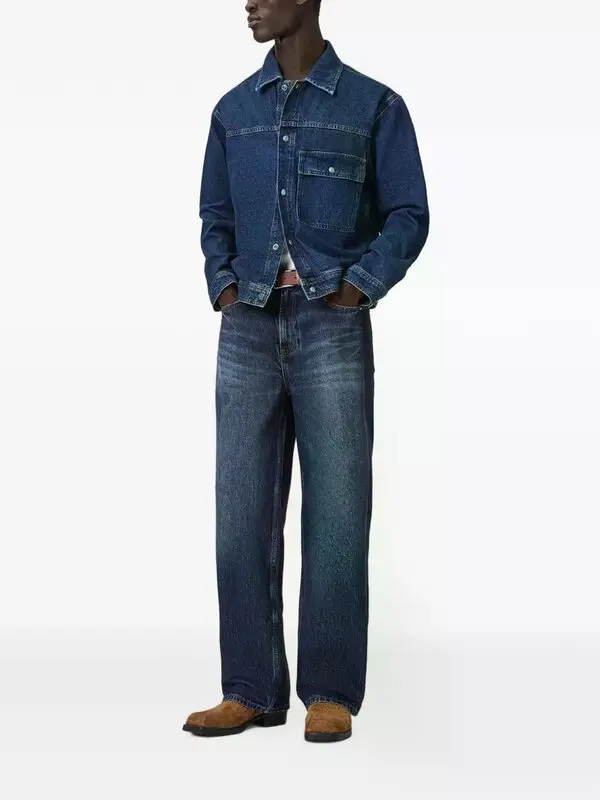 ALLSAINTS Cast Chest-pocket Denim Jacket