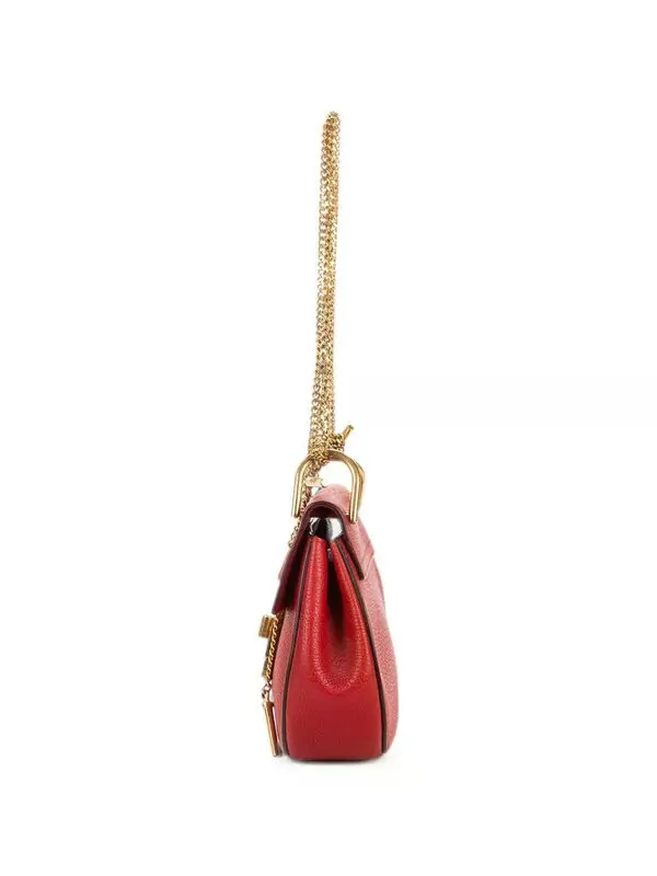 Chloé Mini Drew Cross Body Bag - Red