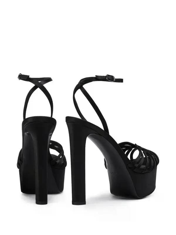 LE SILLA Platform Sandals - Black