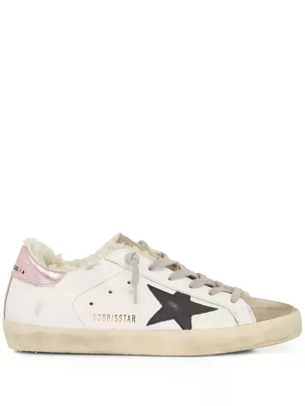 GOLDEN GOOSE Low-top Lace-up Sneakers - White