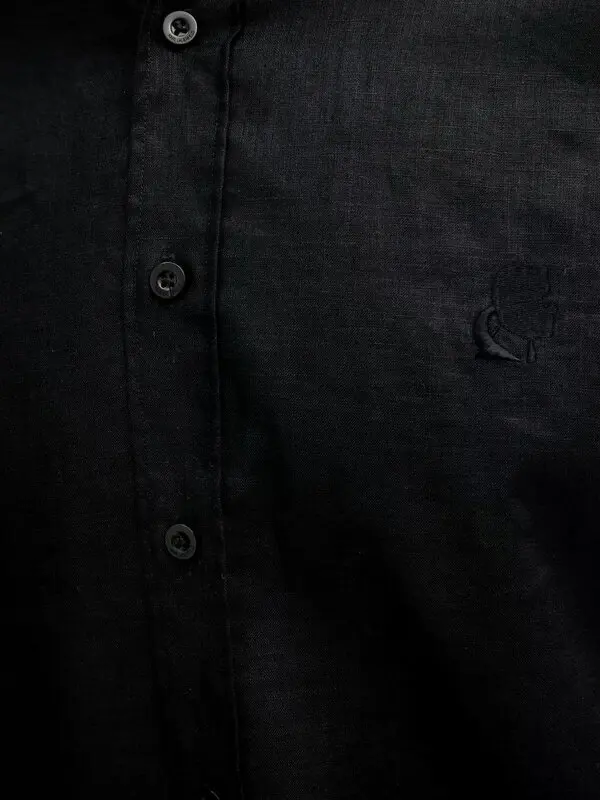 Karl Lagerfeld Logo-embroidered Button-down Shirt