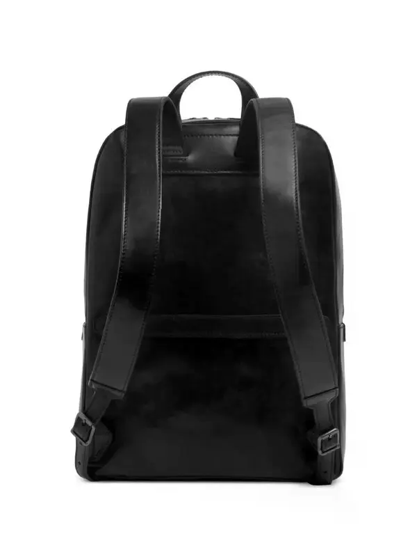 THE BRIDGE Leather Backpack - Black