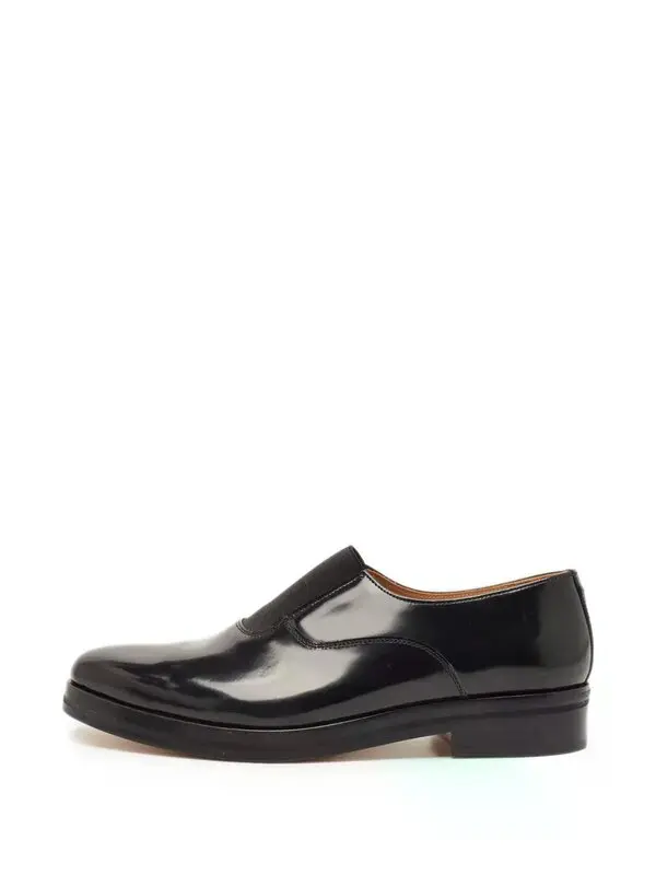MAISON MARGIELA Calf Leather Slip-on Shoes - Black