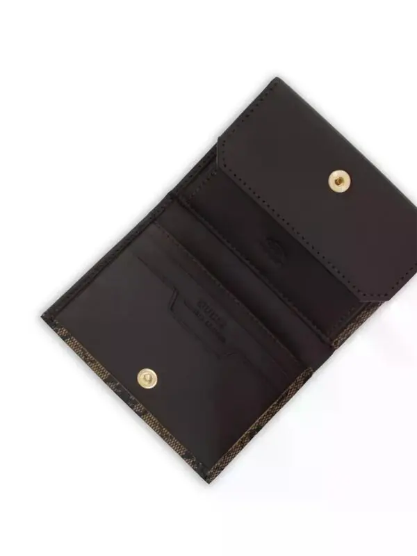 Guess Milano Monogram-print Logo-plaque Wallet