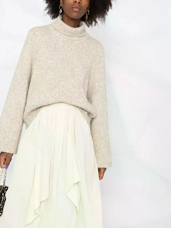 Isabel Marant Étoile Draped High-waisted Midi Skirt