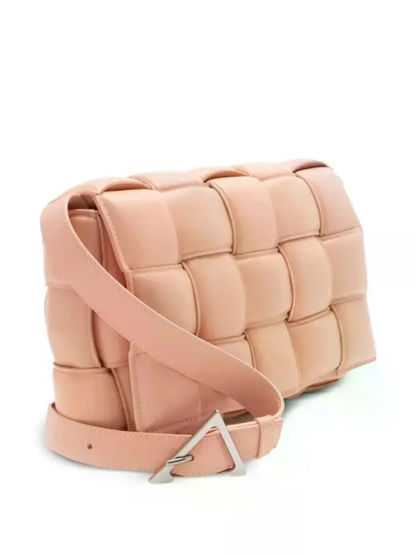 Bottega Veneta Padded Cassette Cross Body Bag - Pink