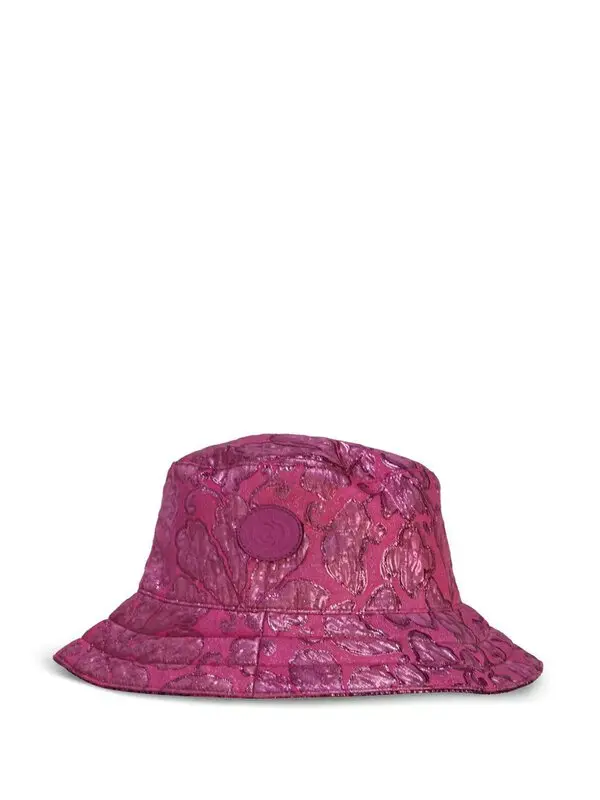 Gucci Lamé Gg Monogram Reversible Bucket Hat