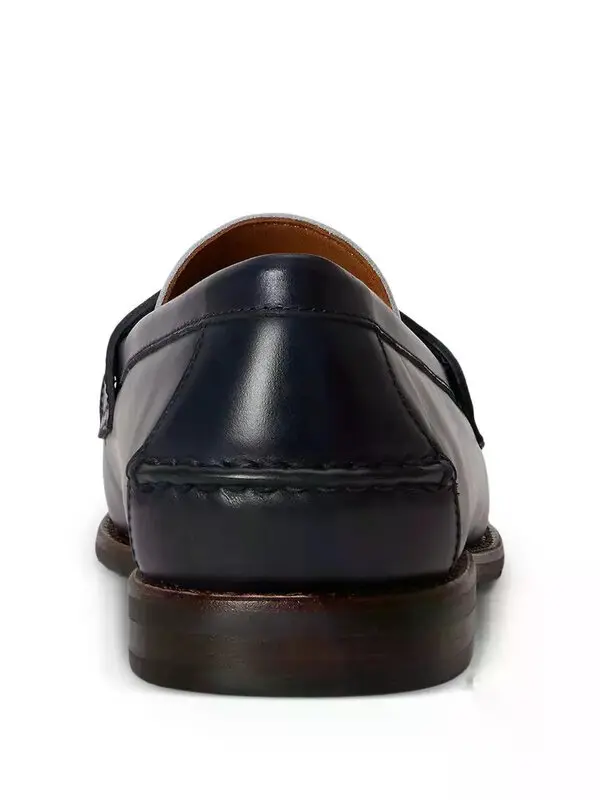 Polo Ralph Lauren Alston Two-tone Leather Penny Loafers