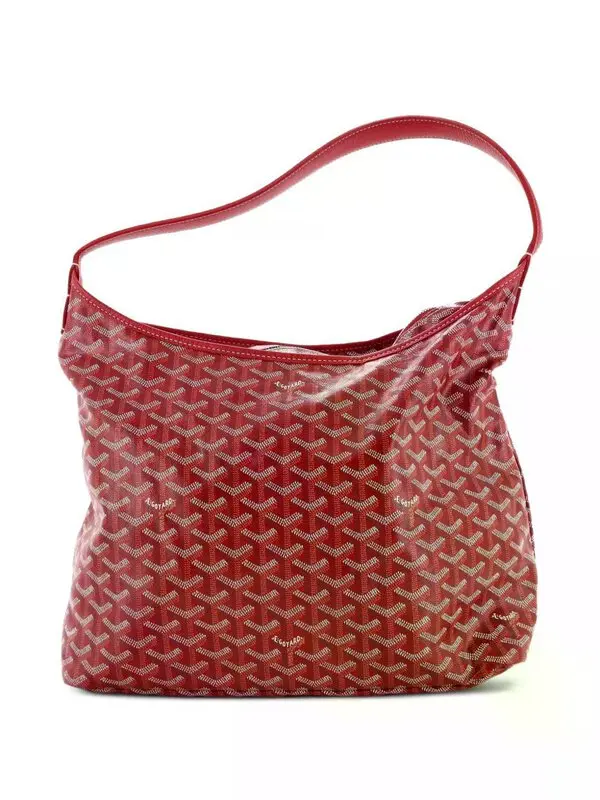 Goyard Boheme Coated Canvas Hobo Bag - Red