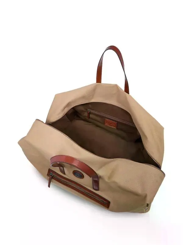 THE BRIDGE Leather-trim Holdall Bag