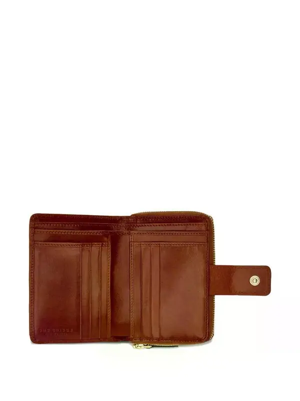 THE BRIDGE Zip-around Leather Wallet