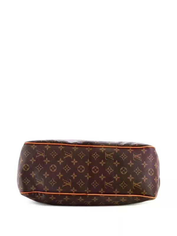 LOUIS VUITTON Monogram Canvas Mm Hobo Bag - Brown
